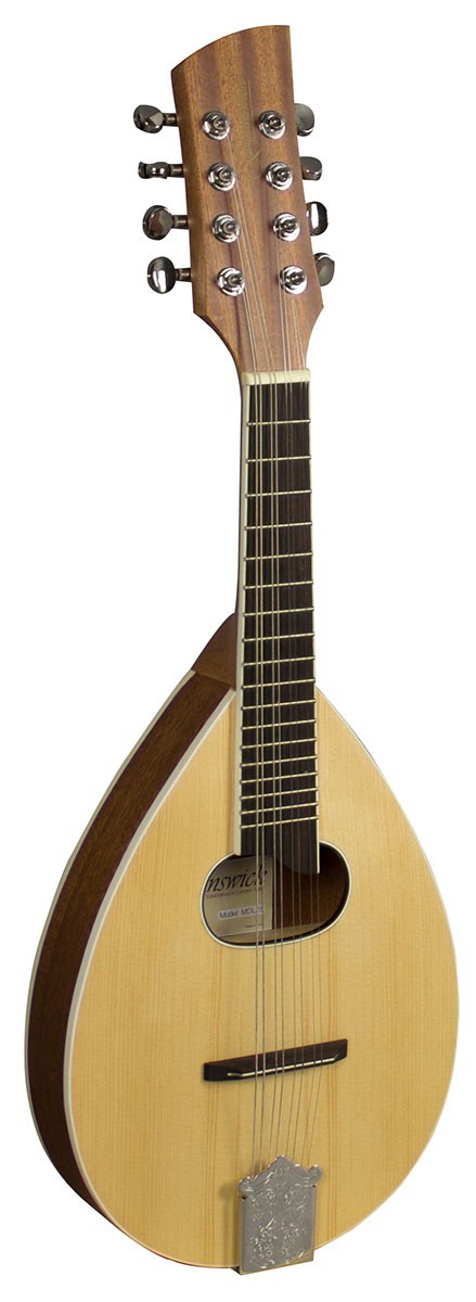 MDL25 - Mandolin Flat Back Natural - Mandolins